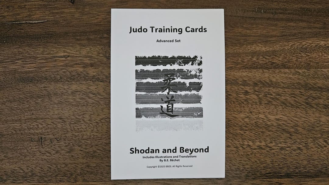 Judo Training Cards – Advanced Set - Etsy