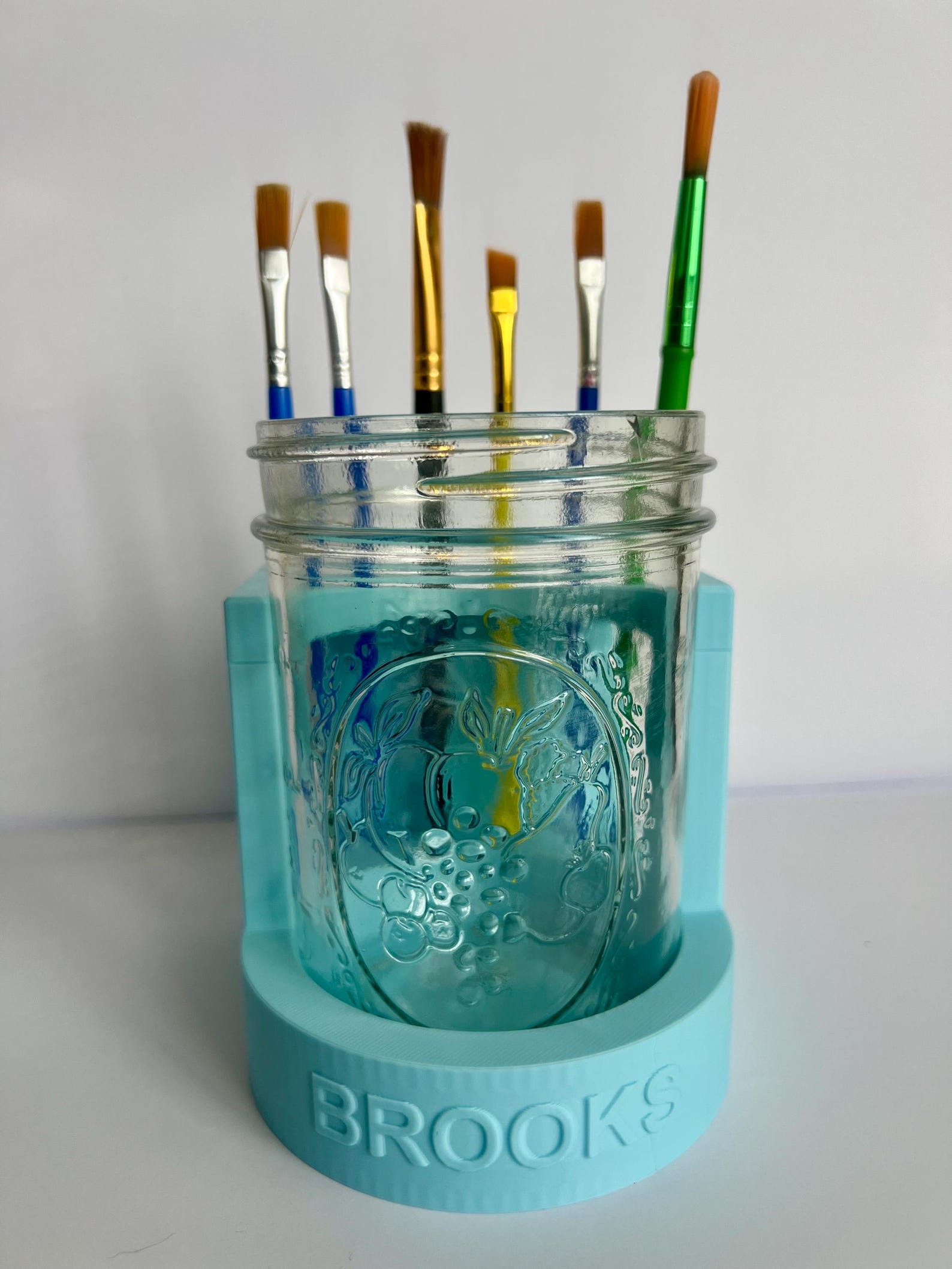 Custom Paint Brush Holder - Etsy