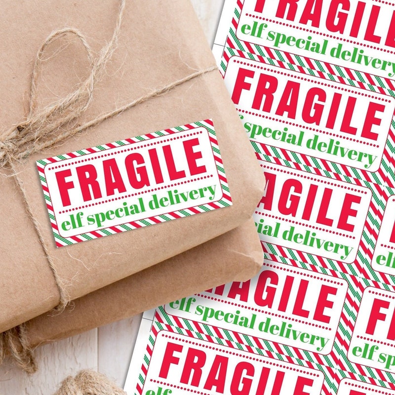 Fragile Stickers Printable - Etsy