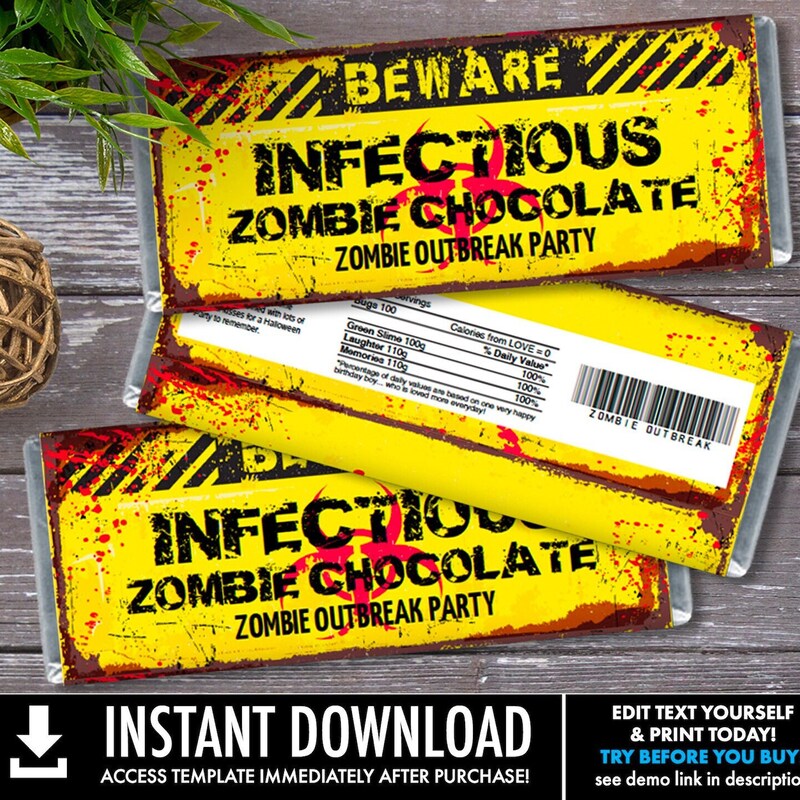 Candy Wrapper Halloween - Etsy