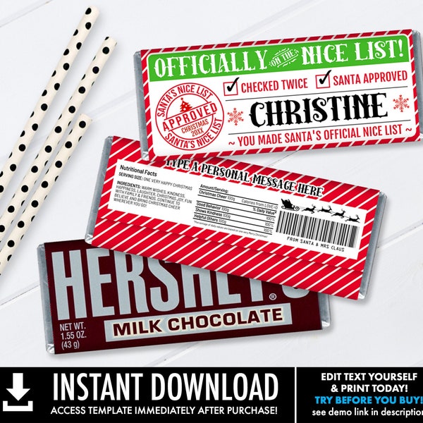 Candy Bar Invitation - Etsy