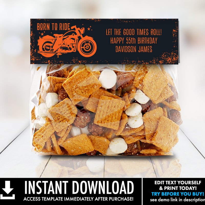 Motorcycle Party - Etsy