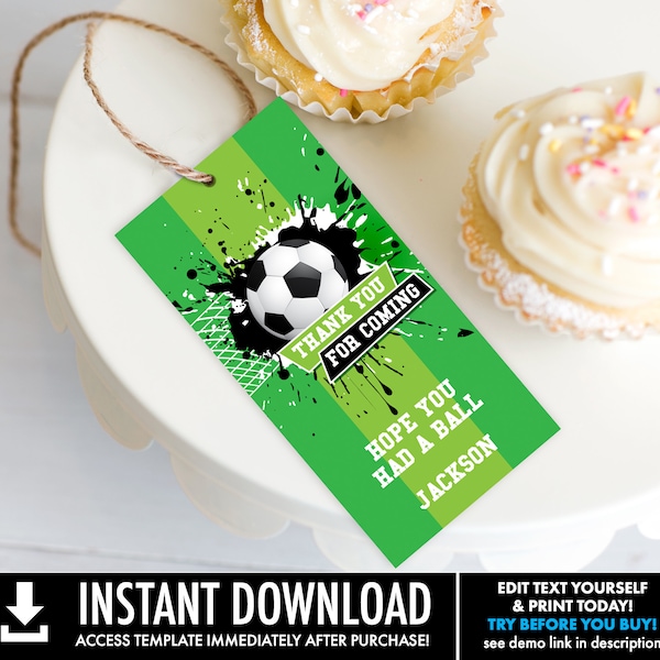 Soccer Party Favor - Etsy
