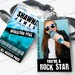 Rockstar VIP Photo Badge - Rock Star Birthday, Rockstar Party ...