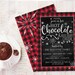 Hot Chocolate Party Invitation - Holiday Cheer, Hot Coco Bar Party ...