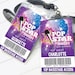 Dance Party VIP Badge, Disco Dance Party, Rock N Roll Party, All Access ...