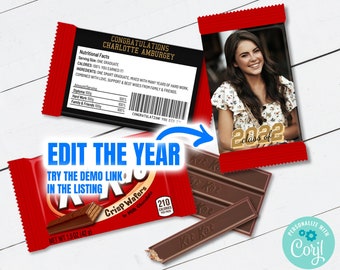 Eid Mubarak Kit Kat Candy Bar Wrapper - Etsy