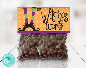 Halloween Baggie Toppers - Etsy