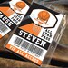 Race Car Driver's License - ID Badge, Cars Birthday, License ID, Red ...