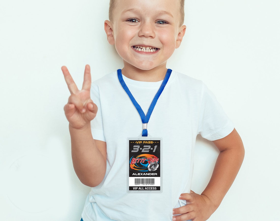 Blade Tournament I.D. Badges, Blade Inspired VIP Badges, All Access ...