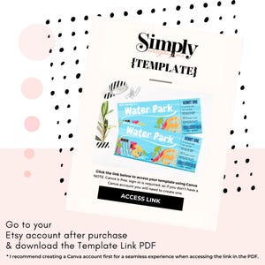 Water Park Gift Certificate, Water Park Surprise Gift Voucher, Last ...