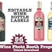 Wine Photo Booth Props - Wine Tasting Props, New Year's Props ...