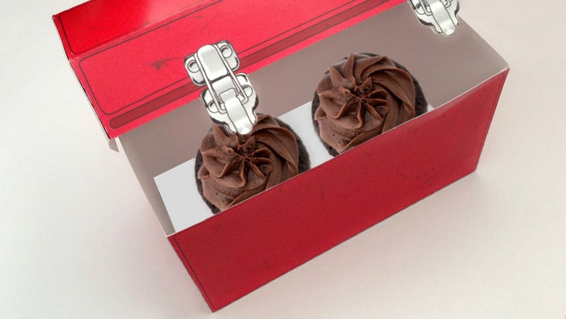 Yellow Construction Tool Box - Great for Birthday Party Favor Box, Gift ...