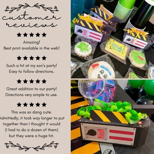 Ghost Trap Containment Box - Party Favor Box, Inspired by Ghost Movie ...