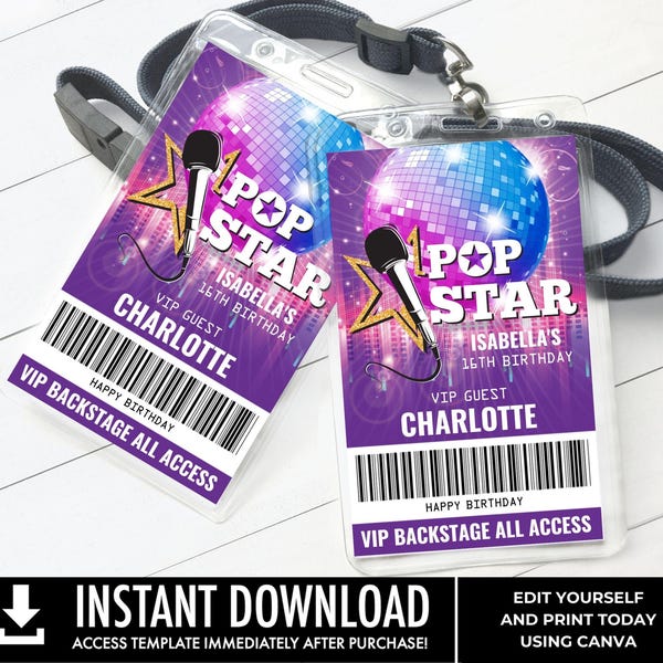 Printable Vip Signs - Etsy UK