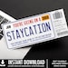 Staycation Surprise Gift Voucher, Staycation Gift Certificate, License ...