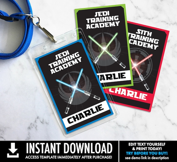 Star Wars Jedi Training Academy Badge - Empire Badges, Star Wars ...