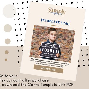 Mugshot Board - Police Slate Sign - Police Party, Cops & Robbers, Spy ...