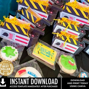 Ghost Trap Containment Box - Party Favor Box, Inspired by Ghost Movie ...