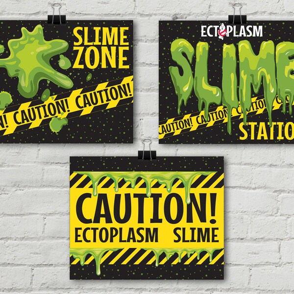 Slime Signs - Etsy