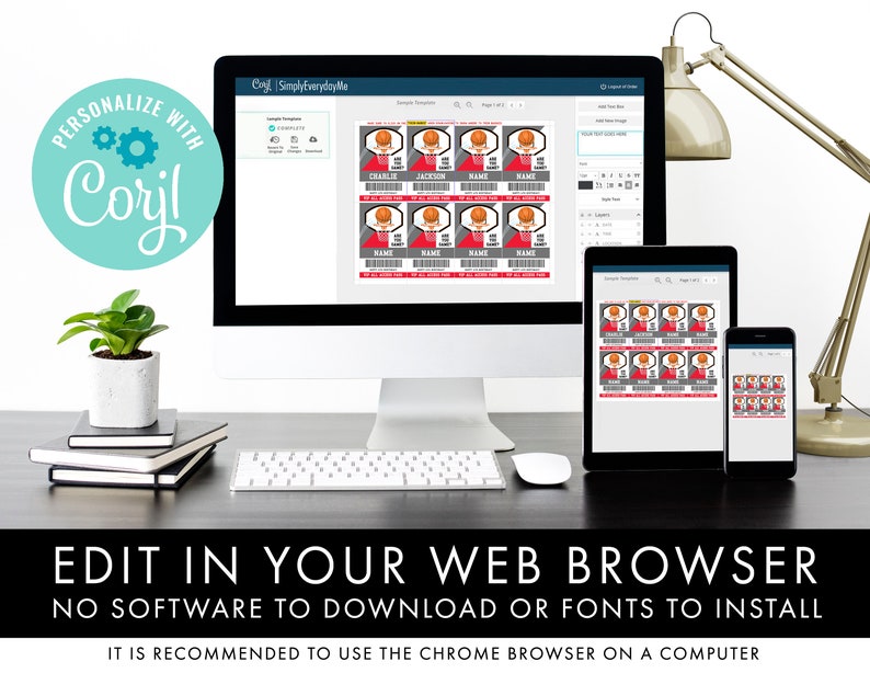 Basketball All Star ID Badge Basketball Party Basketball - Etsy