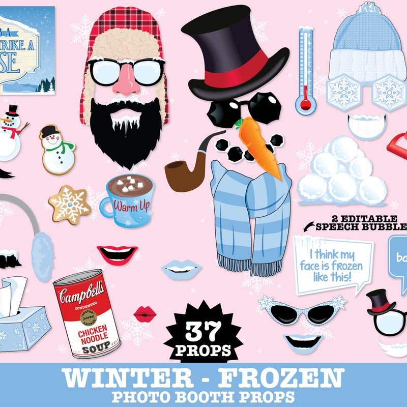 Winter Photo Booth - Etsy
