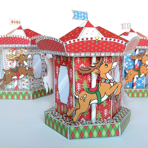 Christmas Carousel - Etsy