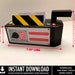 Ghost Trap Containment Box - Party Favor Box, Inspired by Ghost Movie ...