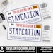 Staycation Surprise Gift Voucher, Staycation Gift Certificate, License ...
