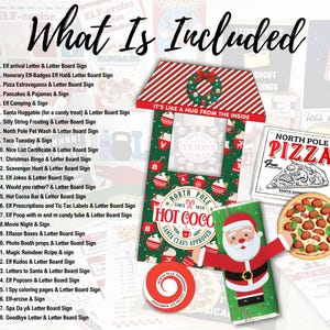 Elf Christmas Printable Kit, 24+ Day Bundle, Christmas Elf Props and ...