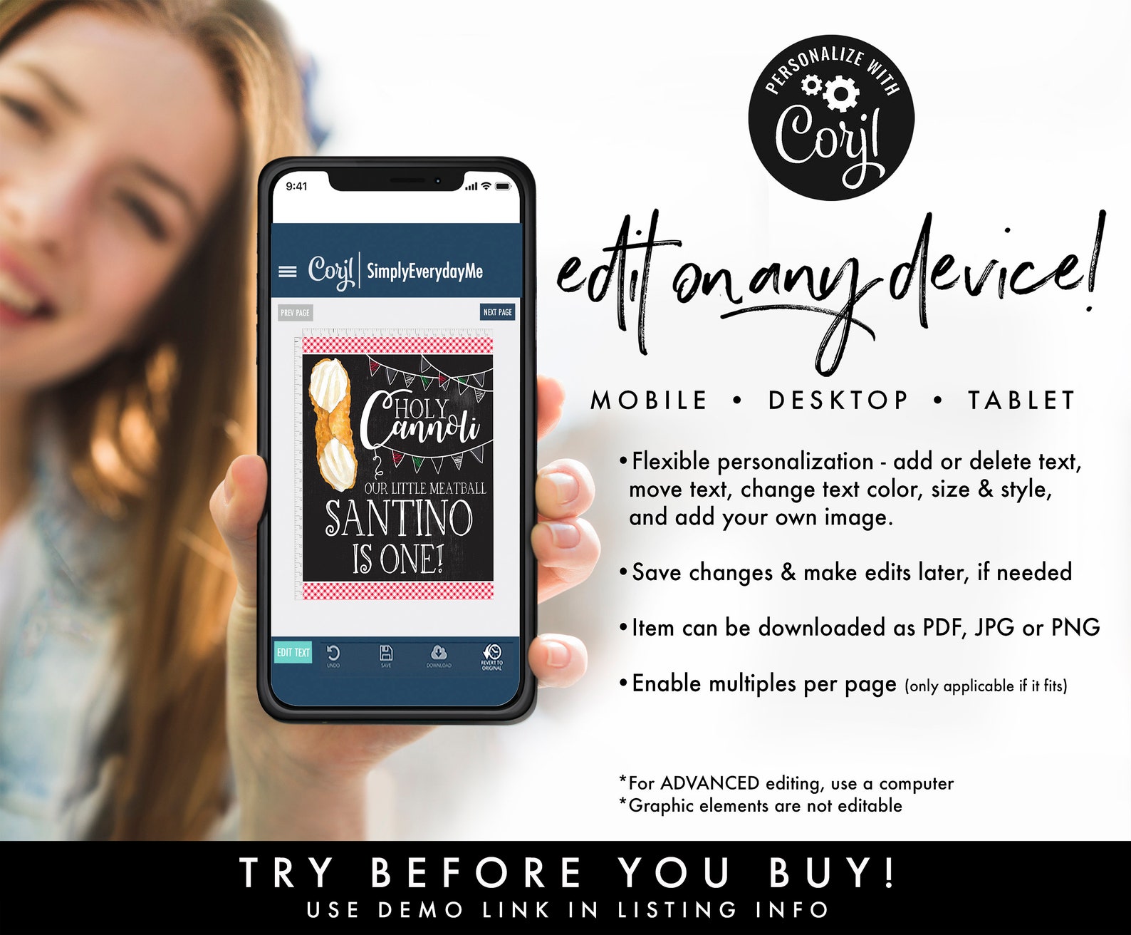 Holy Cannoli Party 22x28 Sign/poster Italian | Etsy