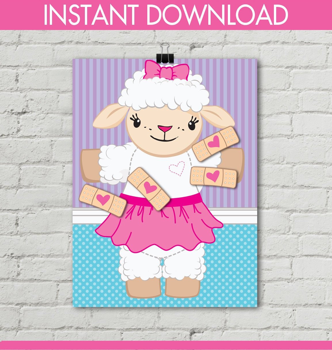 Doc Mcstuffins Band Aid Printables