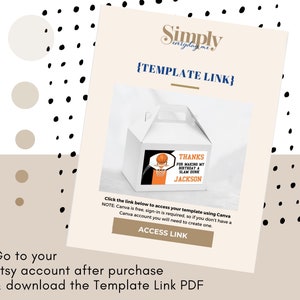 Editable Basketball Gable Box Favor Labels - Basketball Birthday Gable ...