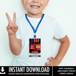One Rocks VIP Badges, Rock N Roll, Backstage Pass, Around the Sun Tour ...