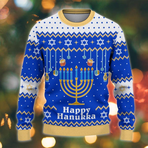 Chanukah Sweater - Etsy