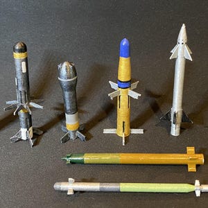 Missile STL Bundle for 3d Printing (includes ATACMS and Javelin) - Etsy