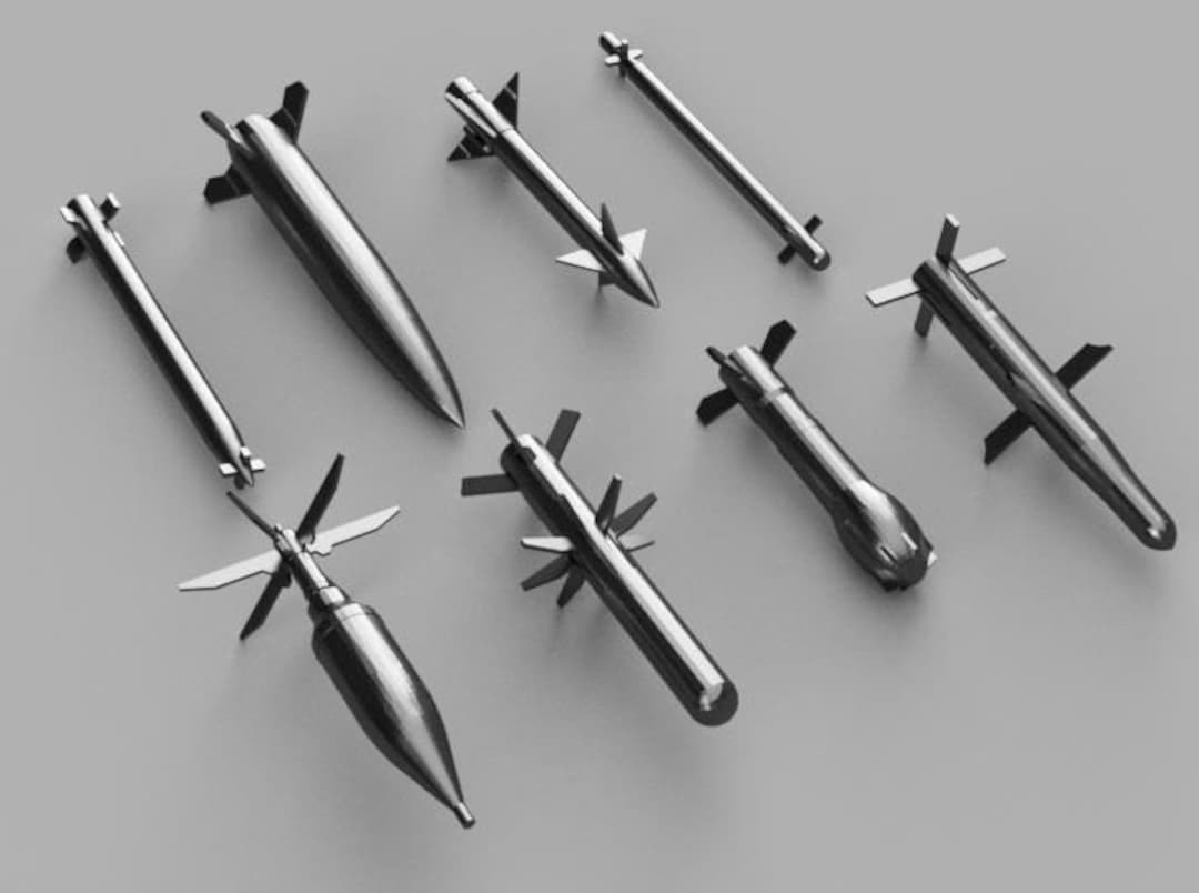 Missile STL Bundle for 3d Printing (includes ATACMS and Javelin) - Etsy