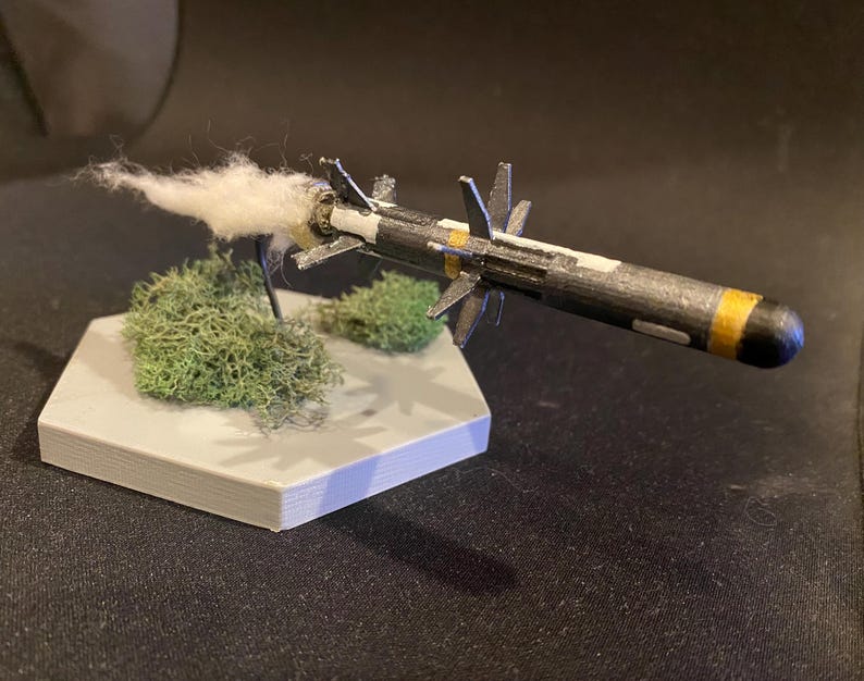 Missile STL Bundle for 3d Printing (includes ATACMS and Javelin) - Etsy