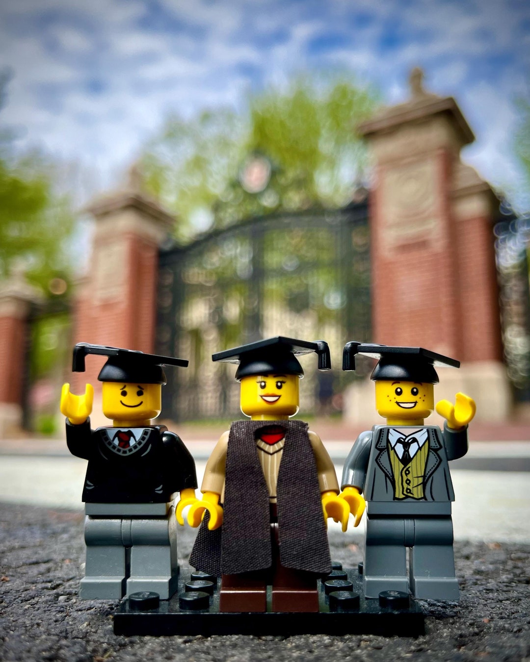 Lego Minifigs Graduate From Brown University - Van Wickle Gates ...