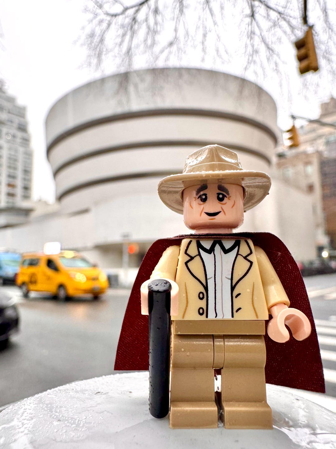 4x6, 5x7, 8x10 - Frank Lloyd Wright Lego Portrait at the Guggenheim ...