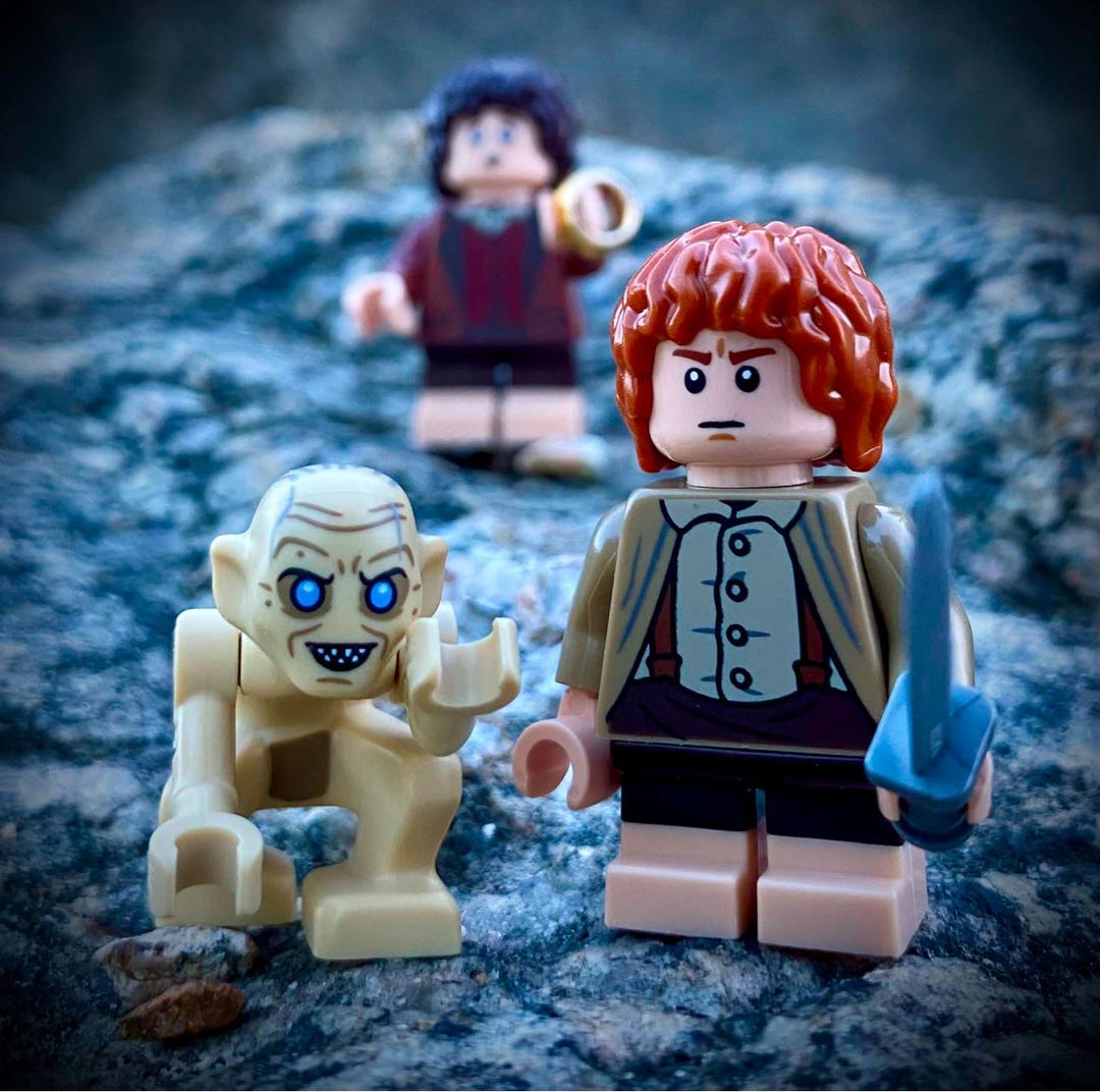 4x4 or 8x8 - Lego Lord of the Rings Photo Scene With Frodo Baggins ...