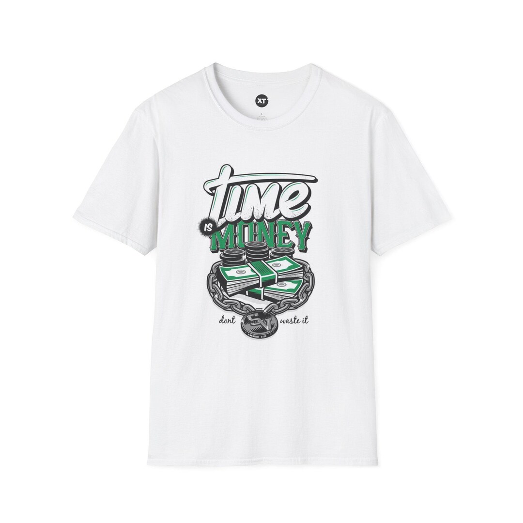 Money Print Unisex T-shirt, Cash Design Tee, Financial Theme Shirt ...