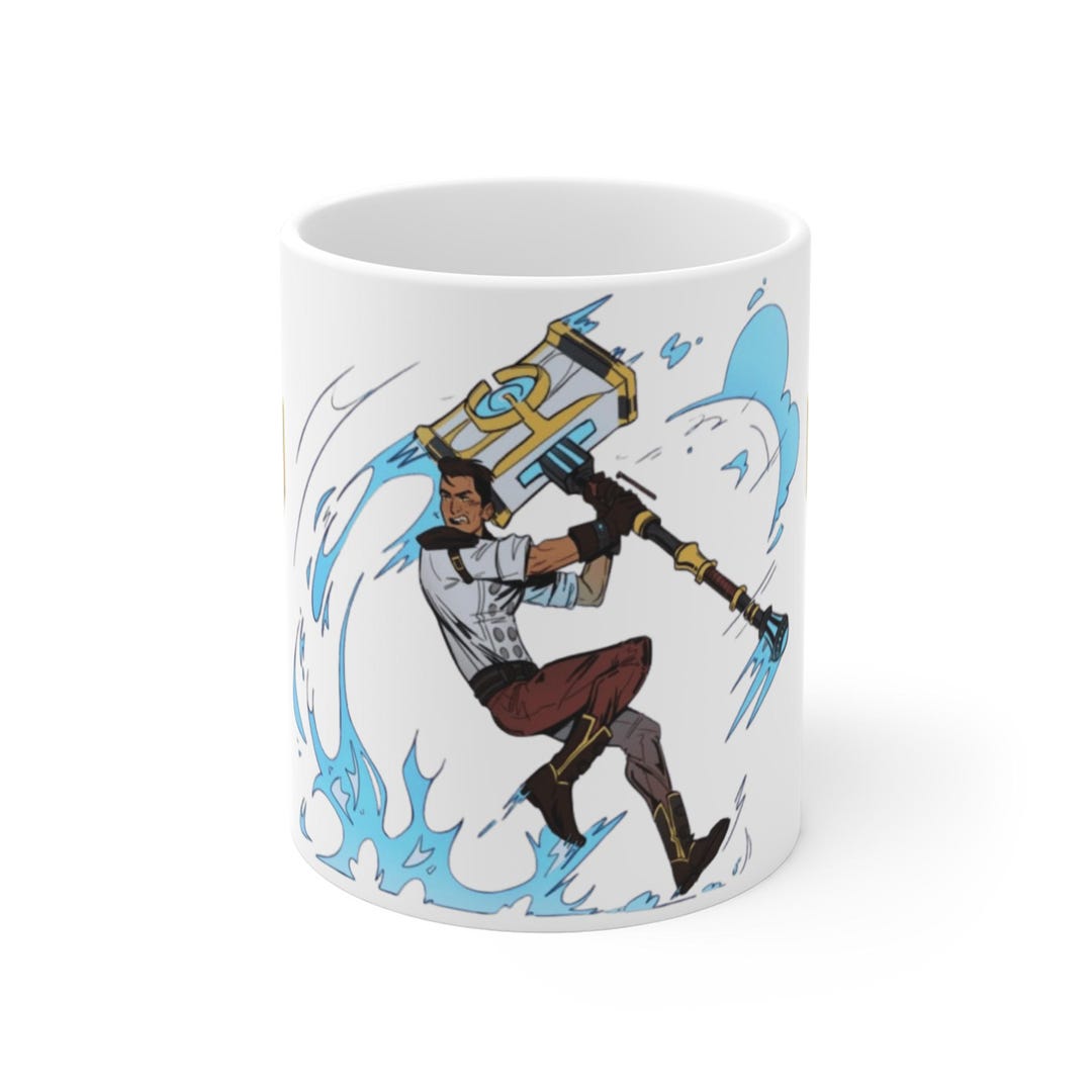 Jayce Tails Arcane Mug League of Legends - Etsy