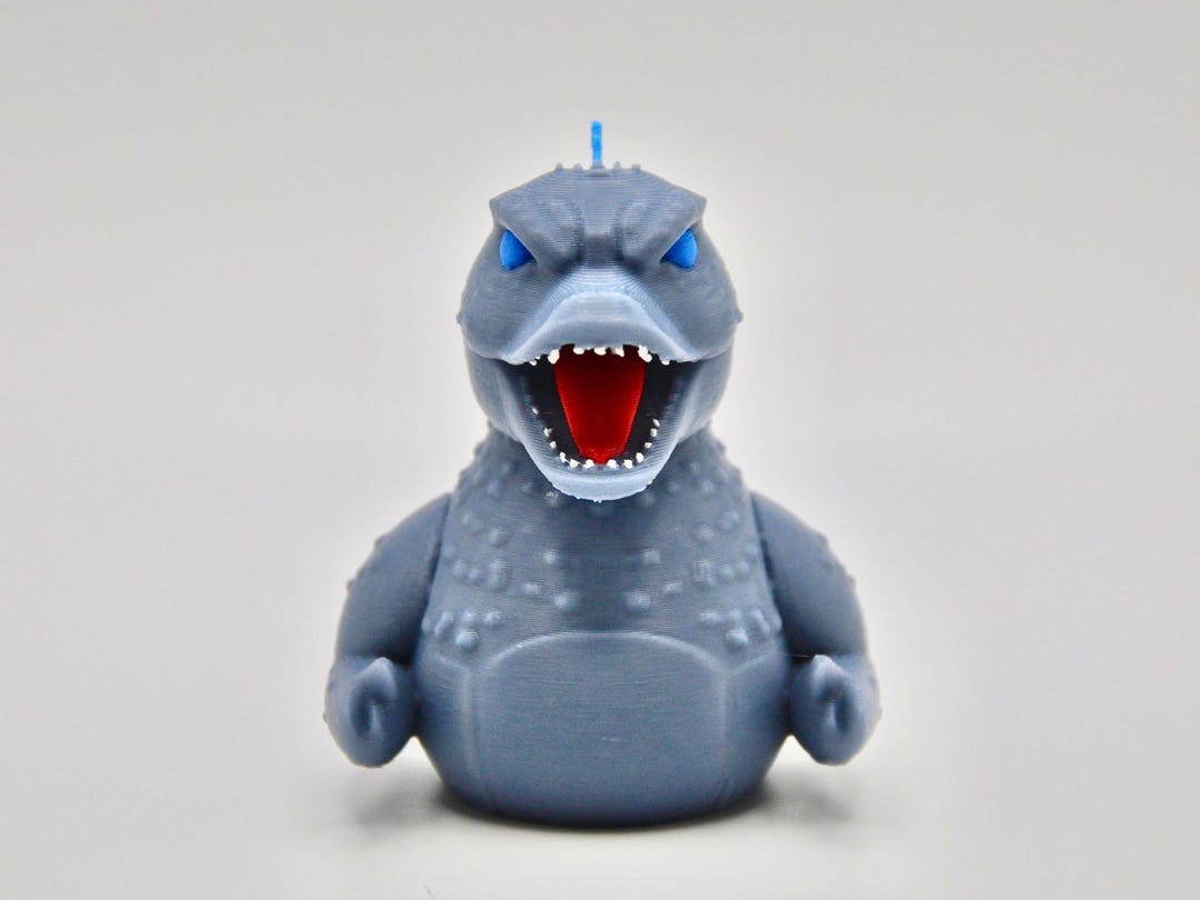 Jeep Ducking Ducks - King Kong Vs Godzilla - Unique 3D Printed Rubber ...