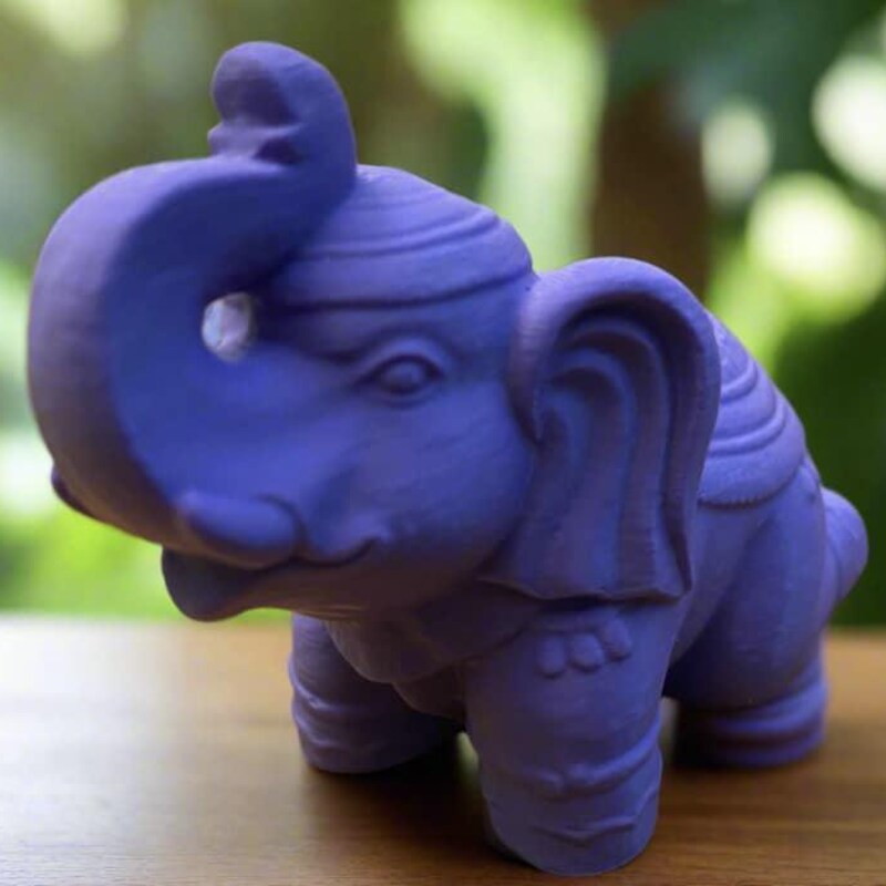 Purple Elephant - Etsy