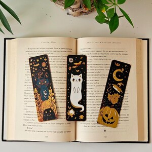 Spooky Cute 3D Printed Halloween Bookmark Set – Ghosts, Pumpkins ...