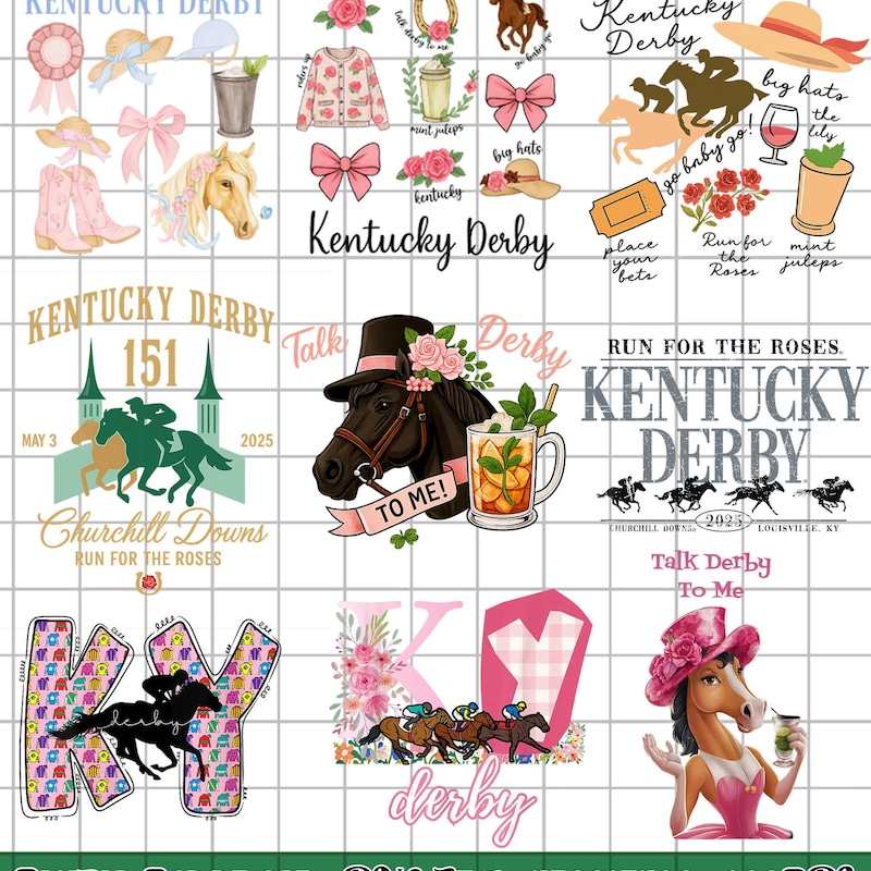 Kentucky Derby 2025 Svg - Etsy