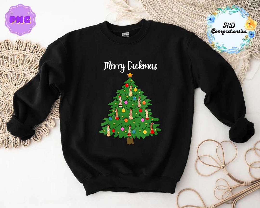 Funny Christmas Tree PNG, Inappropriate Xmas Design (digital Download ...
