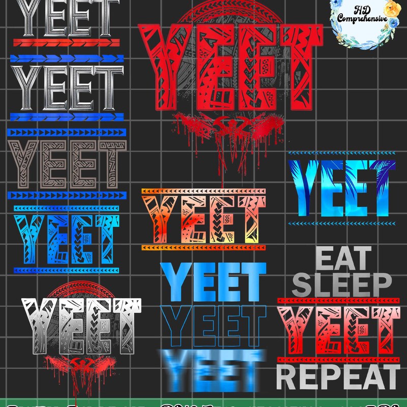 Yeet Svg - Etsy