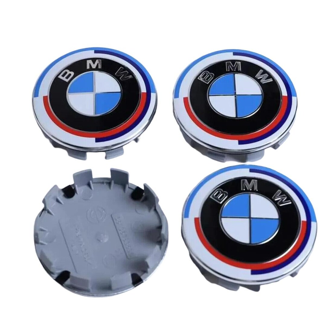 68mm Hub Caps/bmw Hubcaps Set of 4, BMW Hubcaps Set of 4 50th ...